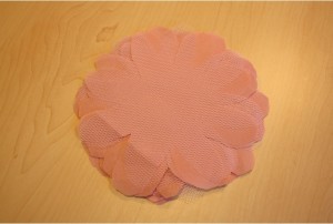 {Bridal DIY} Tulle & Chiffon Fabric Flower Tutorial