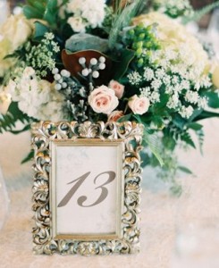 20 DIY Wedding Table Number Ideas to Obsess Over