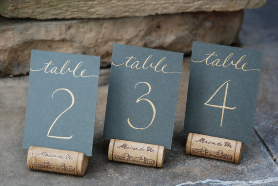 20 DIY Wedding Table Number Ideas to Obsess Over