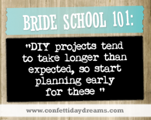 Bride School 101: DIY Tips from Real Brides