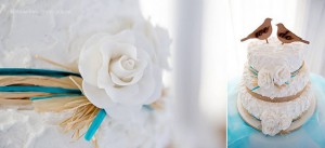 Turquoise & White Country Love Wedding {Debbie Kelly Photography}