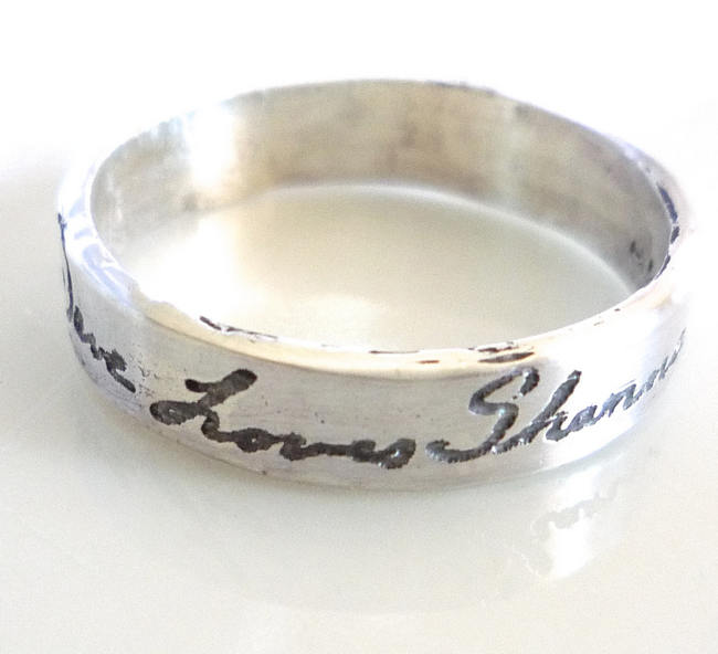 14 Amazing Handwritten Jewelry Gift Ideas Using Your Actual Handwriting!