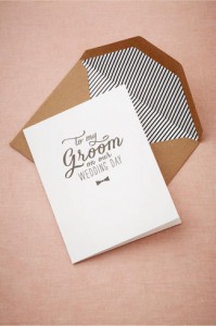 15 Sweet 'For My Groom' Cards for Your Wedding Day