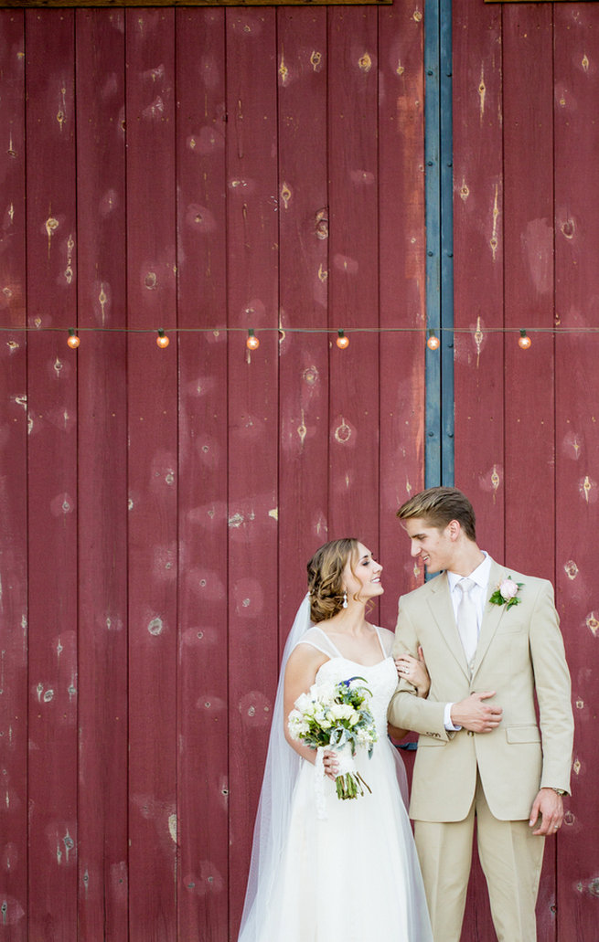 Romantic Spring Barn Wedding {Bethaney Photography}