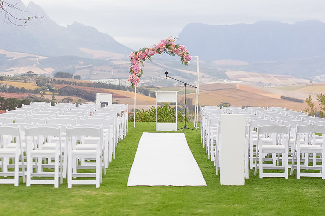 Blush and Navy Landtscap Wedding - Adele Kloppers Photography
