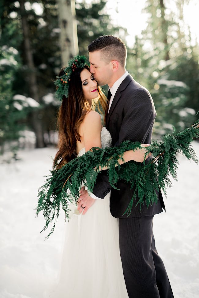 Breathtaking Winter Bride Ideas {Ashley Rae Photography}