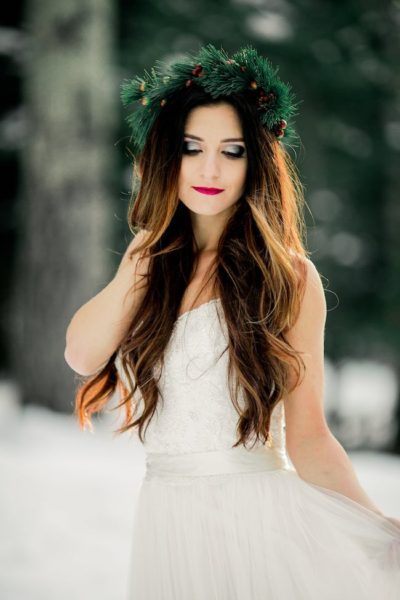 Breathtaking Winter Bride Ideas {Ashley Rae Photography}