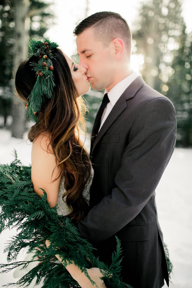 Breathtaking Winter Bride Ideas {Ashley Rae Photography}