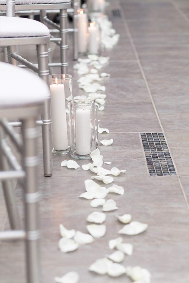 Glam, Urban All White Wedding {Monique Hessler Photography}