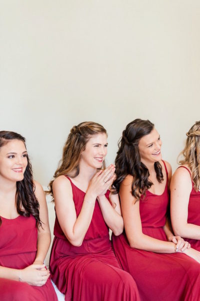 Elegant Marsala + Gold Farm Wedding {Debbie Lourens Photography}