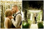 Mesmerizing, Twinkling Outdoor Night Wedding Ceremony {Nola Photography}