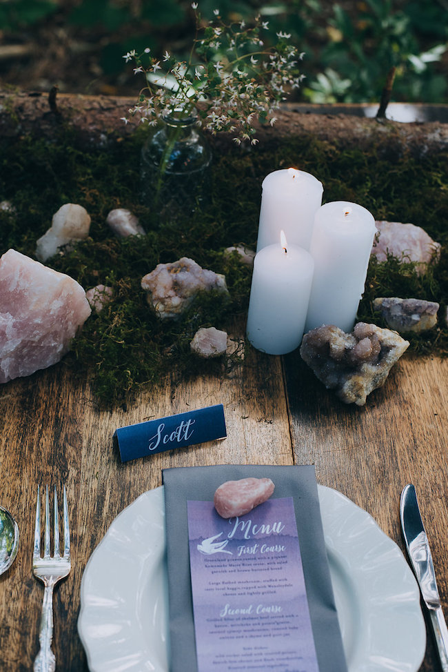 Eclectic Earth: Geode and Crystal Wedding Ideas {HAPPINEST + Lauren ...