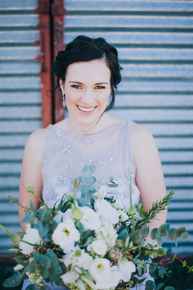 Beautiful Rustic Herb Wedding with Home Grown Herbs + Flowers!