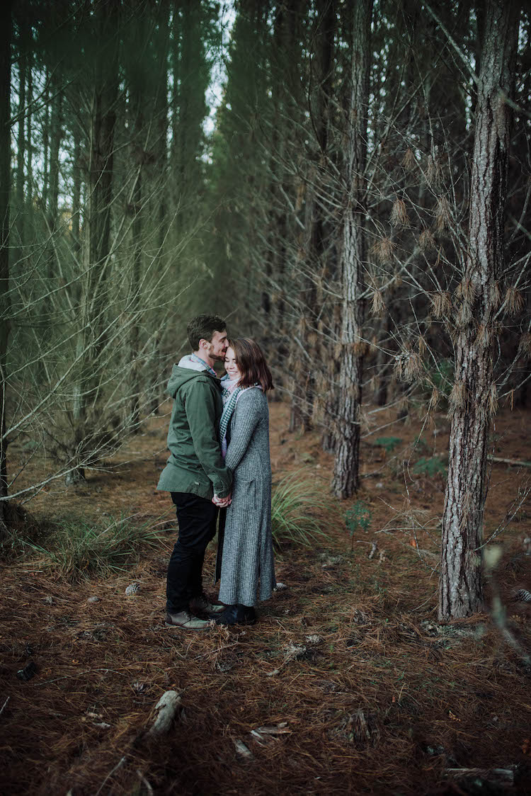 Must-See Southern Highlands Sunset Forest Engagement Photographs!
