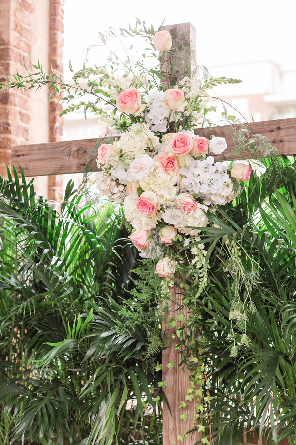 Beautifully Fresh Blush Pink + White Spring Wedding