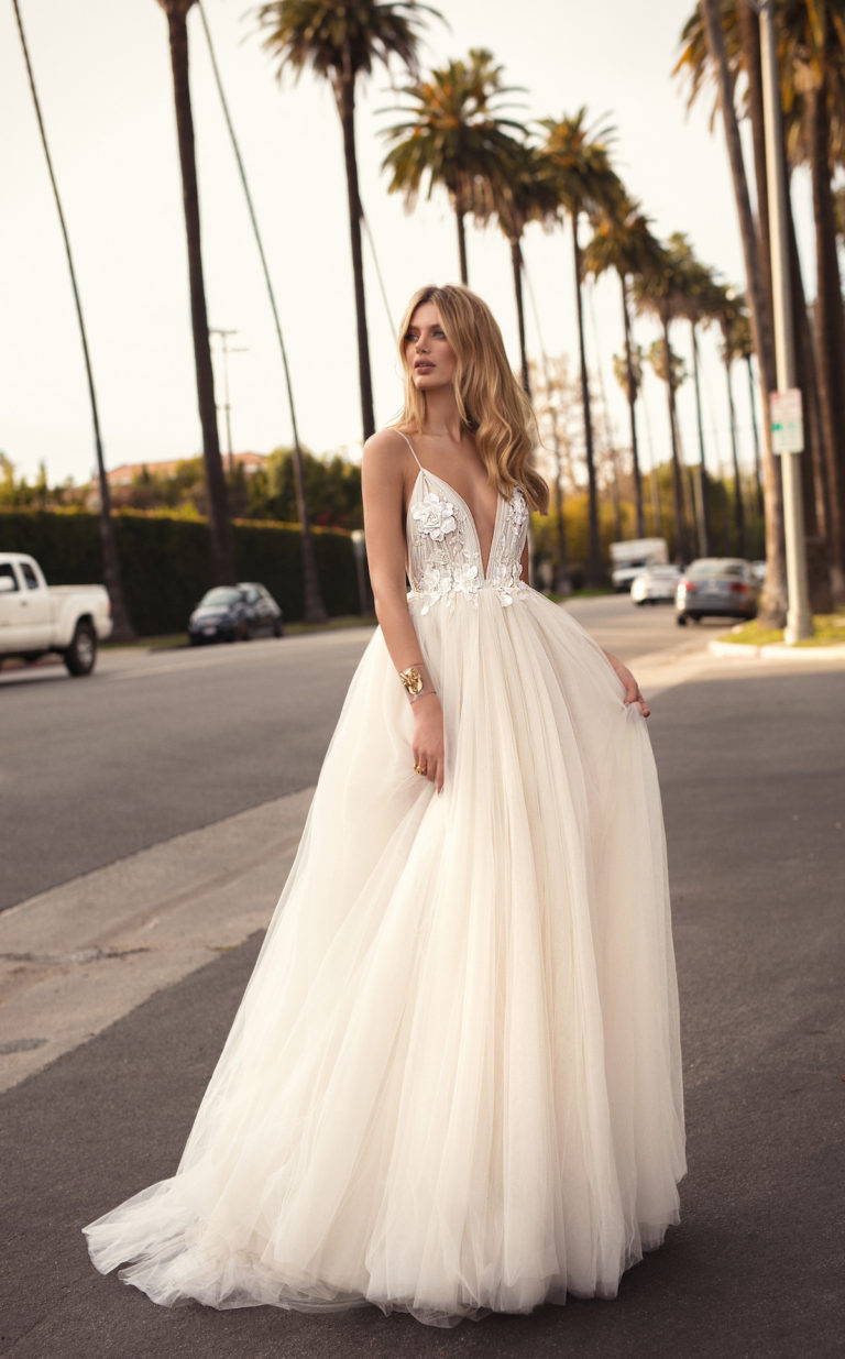 Sheer Perfection Bertas 2019 City Of Angels Wedding Dress Collection