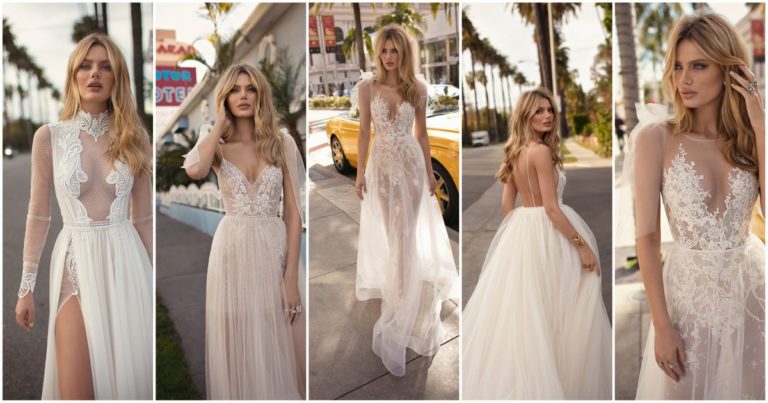 Sheer Perfection Bertas 2019 City Of Angels Wedding Dress Collection