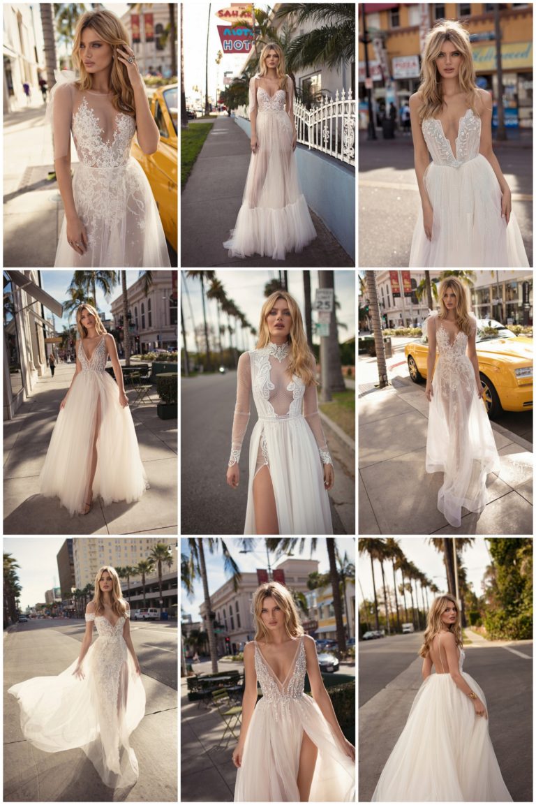 Sheer Perfection Bertas 2019 City Of Angels Wedding Dress Collection