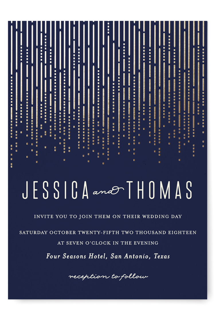 16+ Starry Night Celestial Wedding Invitations To Light Up Your Life