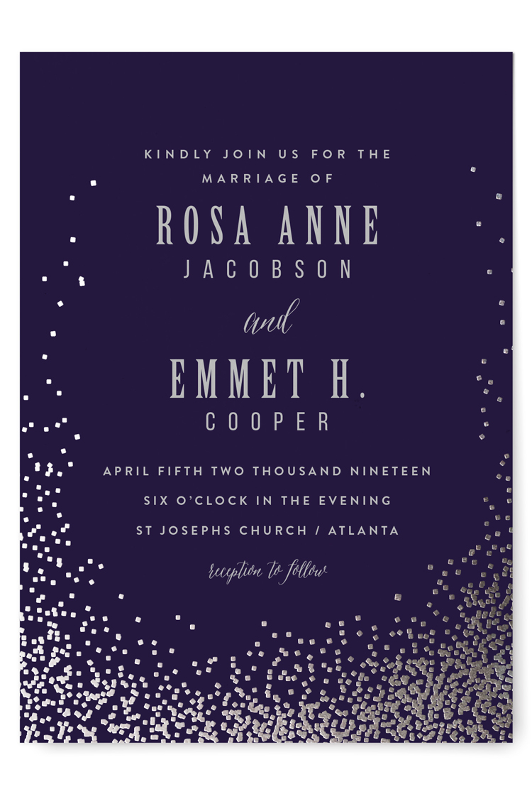 16+ Starry Night Celestial Wedding Invitations To Light Up Your Life