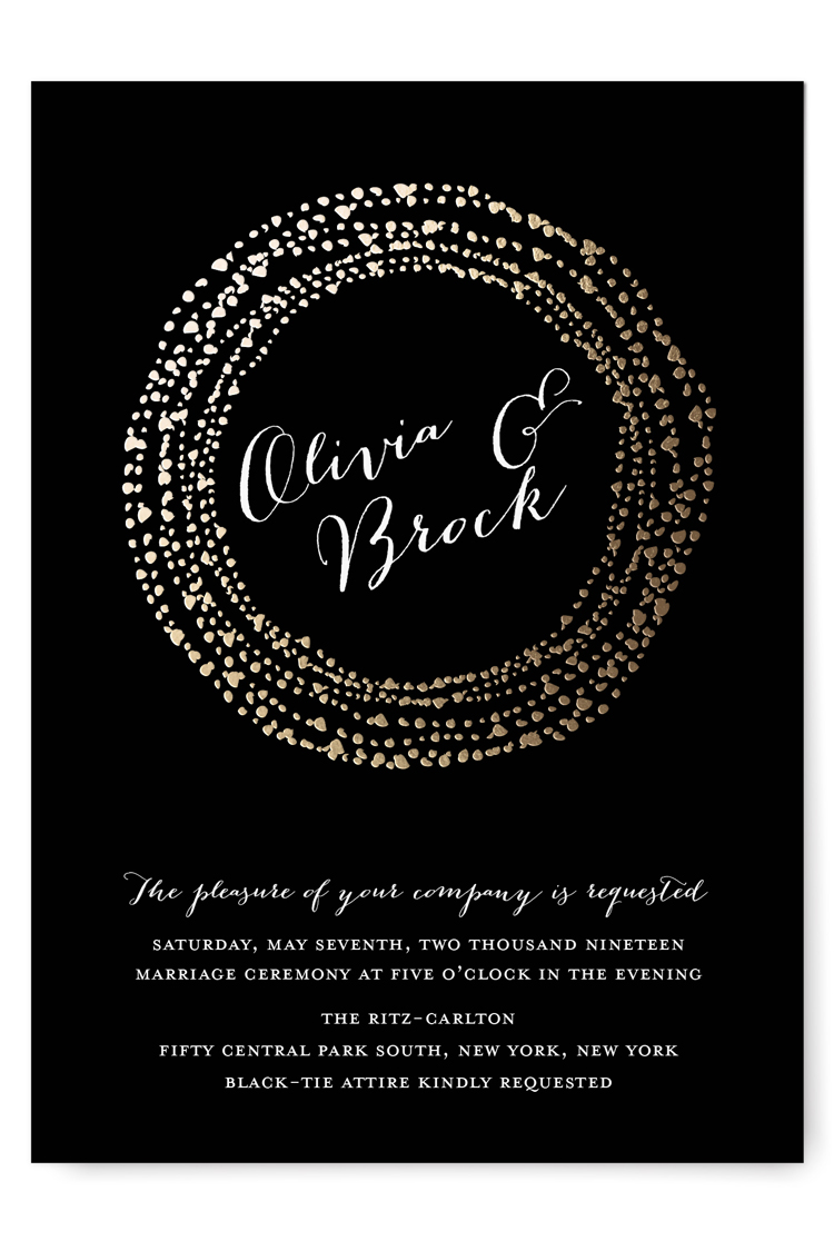 16+ Starry Night Celestial Wedding Invitations To Light Up Your Life