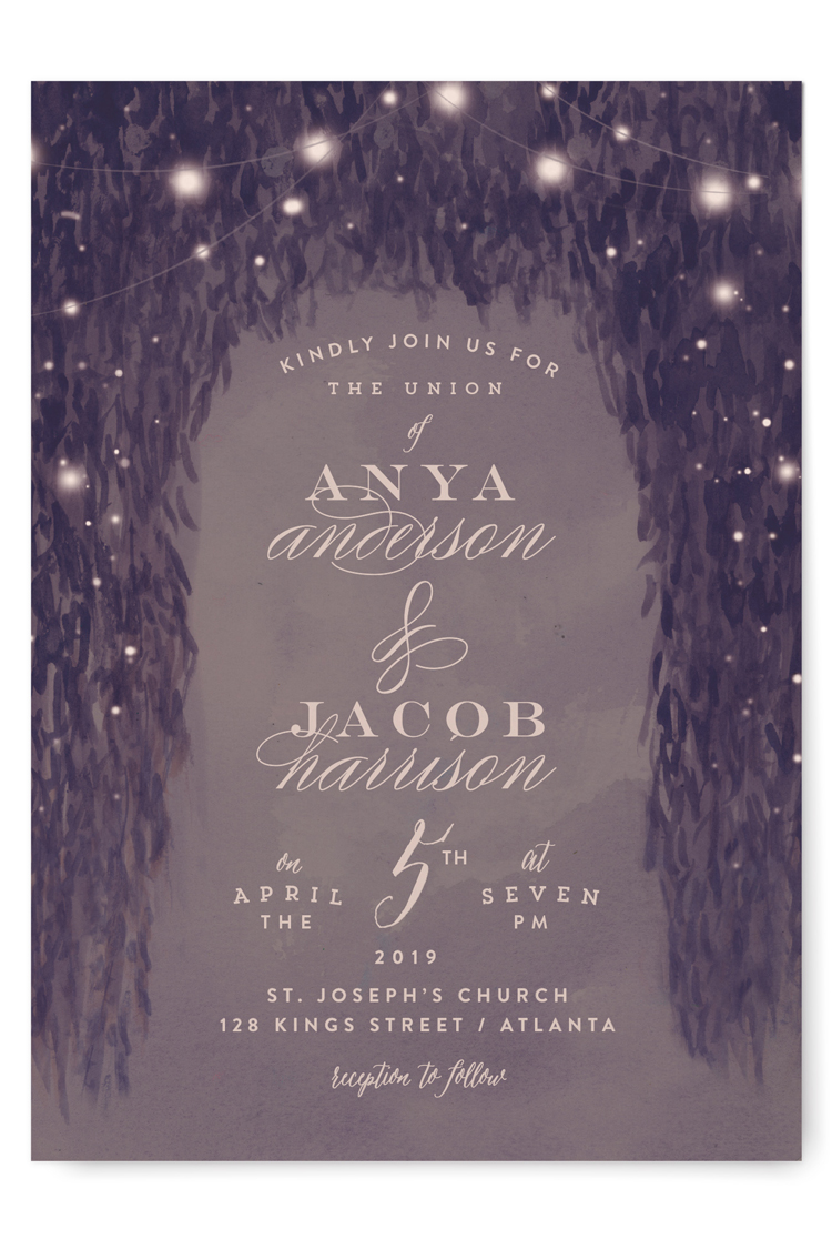 16+ Starry Night Celestial Wedding Invitations To Light Up Your Life
