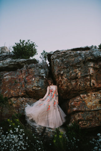 Windswept In Cape Town: Moody + Emotional Mountain Elopement