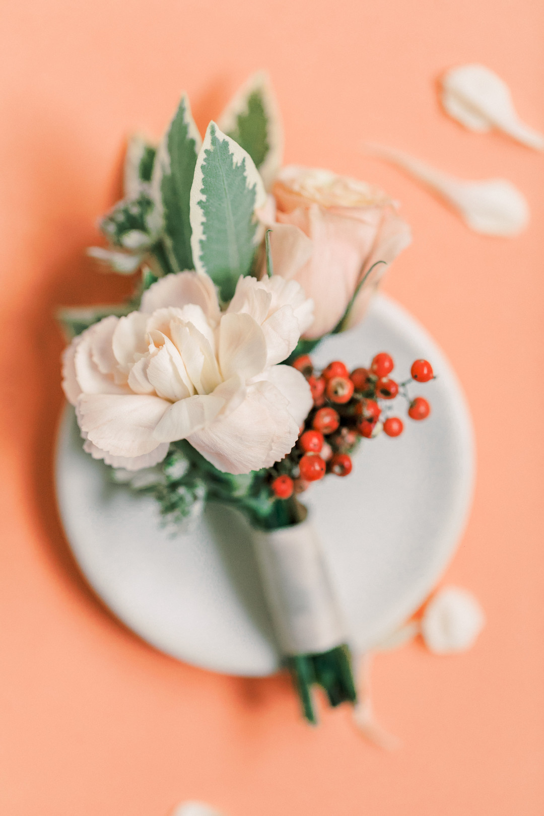 Romantic Coral, Blush and Gold Wedding Color Palette Ideas