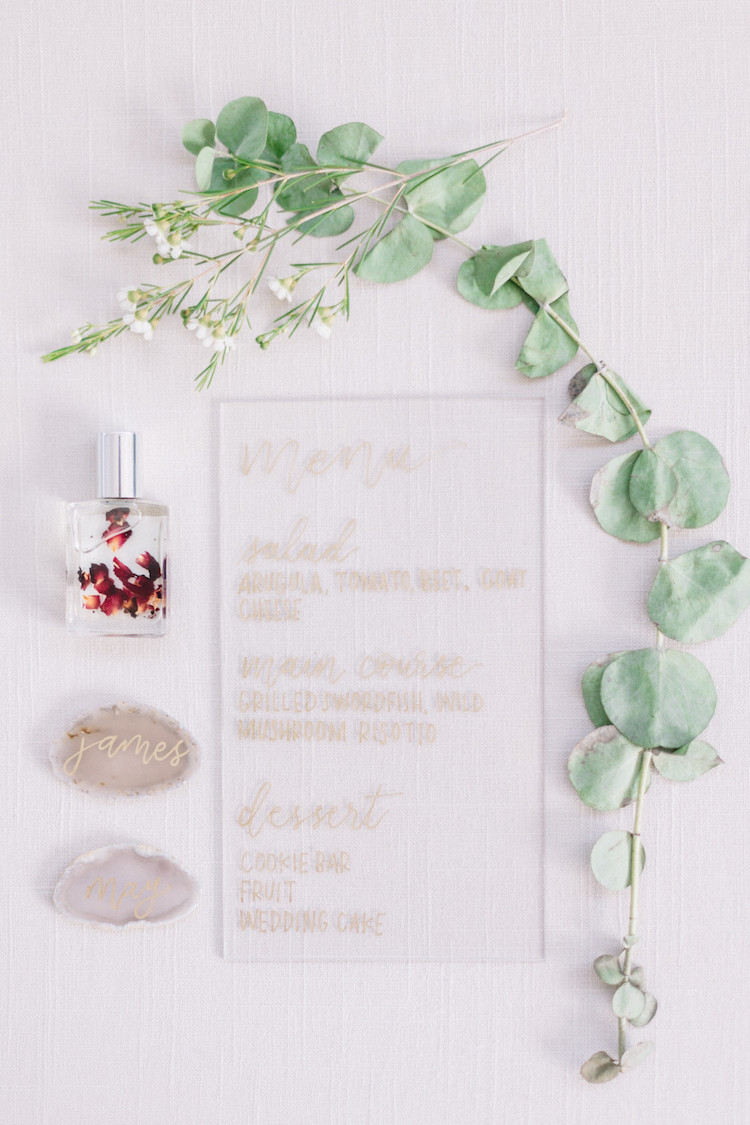 Minimalist, Scandinavian-Inspired Greenery Wedding Inspiration