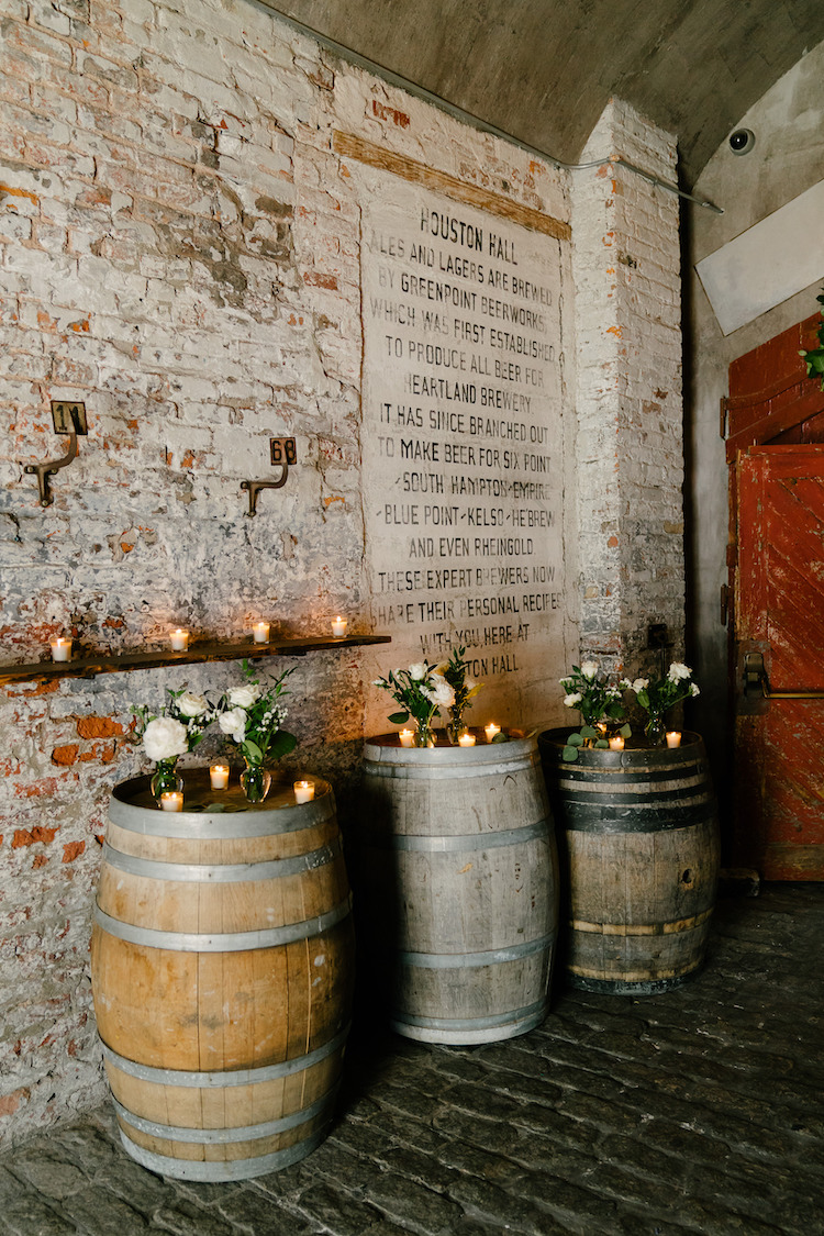 Modern Industrial Elegance: NYC Beer Hall Wedding