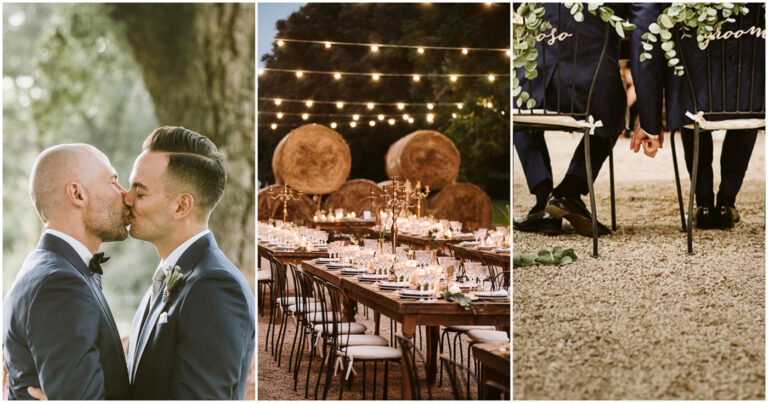 Magical Outdoor Wedding at Pantano Borghese in Rome