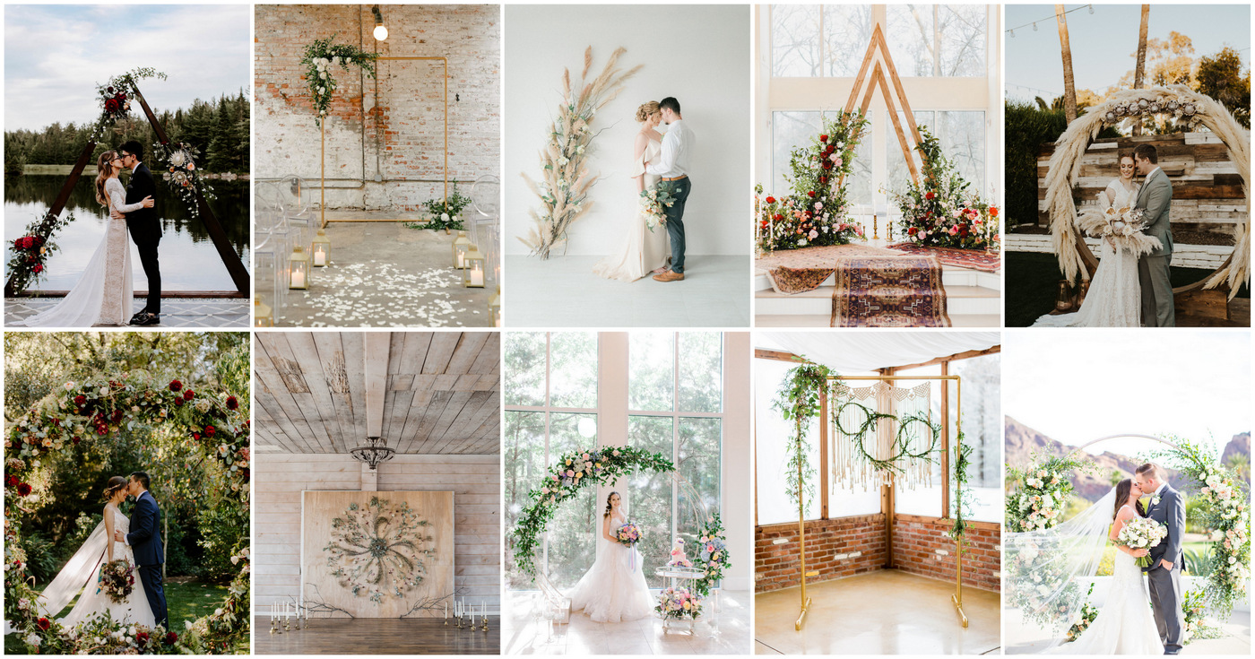 30+ Creative Wedding Arches You Must See Right Now!