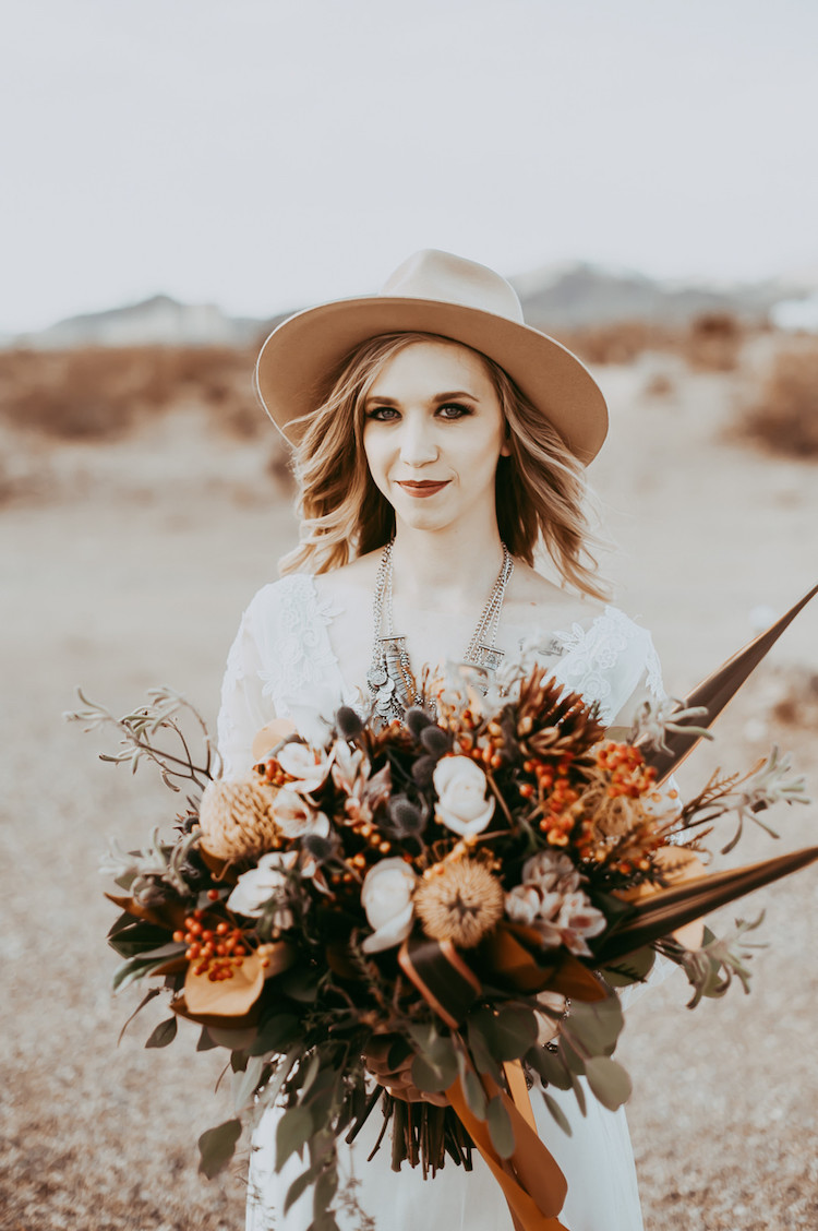 Boho Festival-Style Elopement at Nipton
