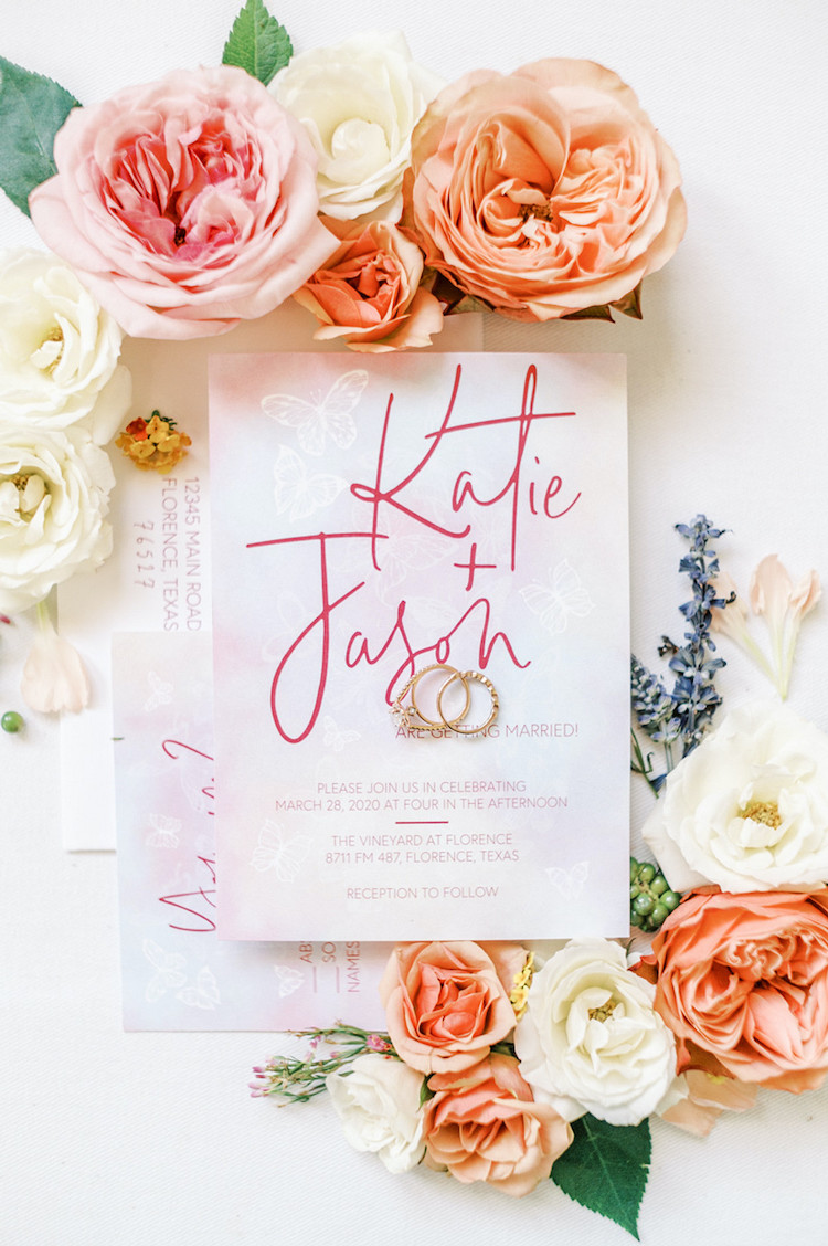 Beautifully Colourful + Whimsical Butterly Wedding