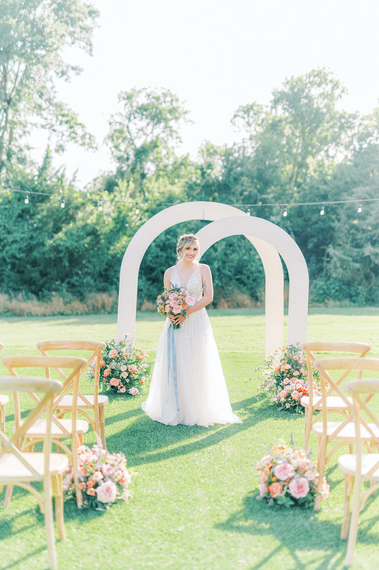 Beautifully Colourful + Whimsical Butterly Wedding