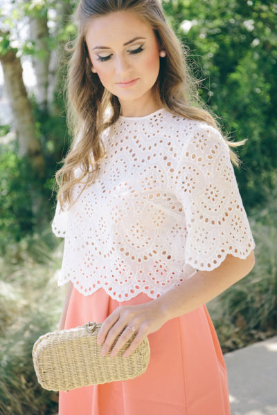 Adorable 1960s Inspired Pastel Engagement Photo Shoot