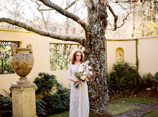 Delicately Autumn Bride Inspiration in the Everglades {Bride La Boheme}