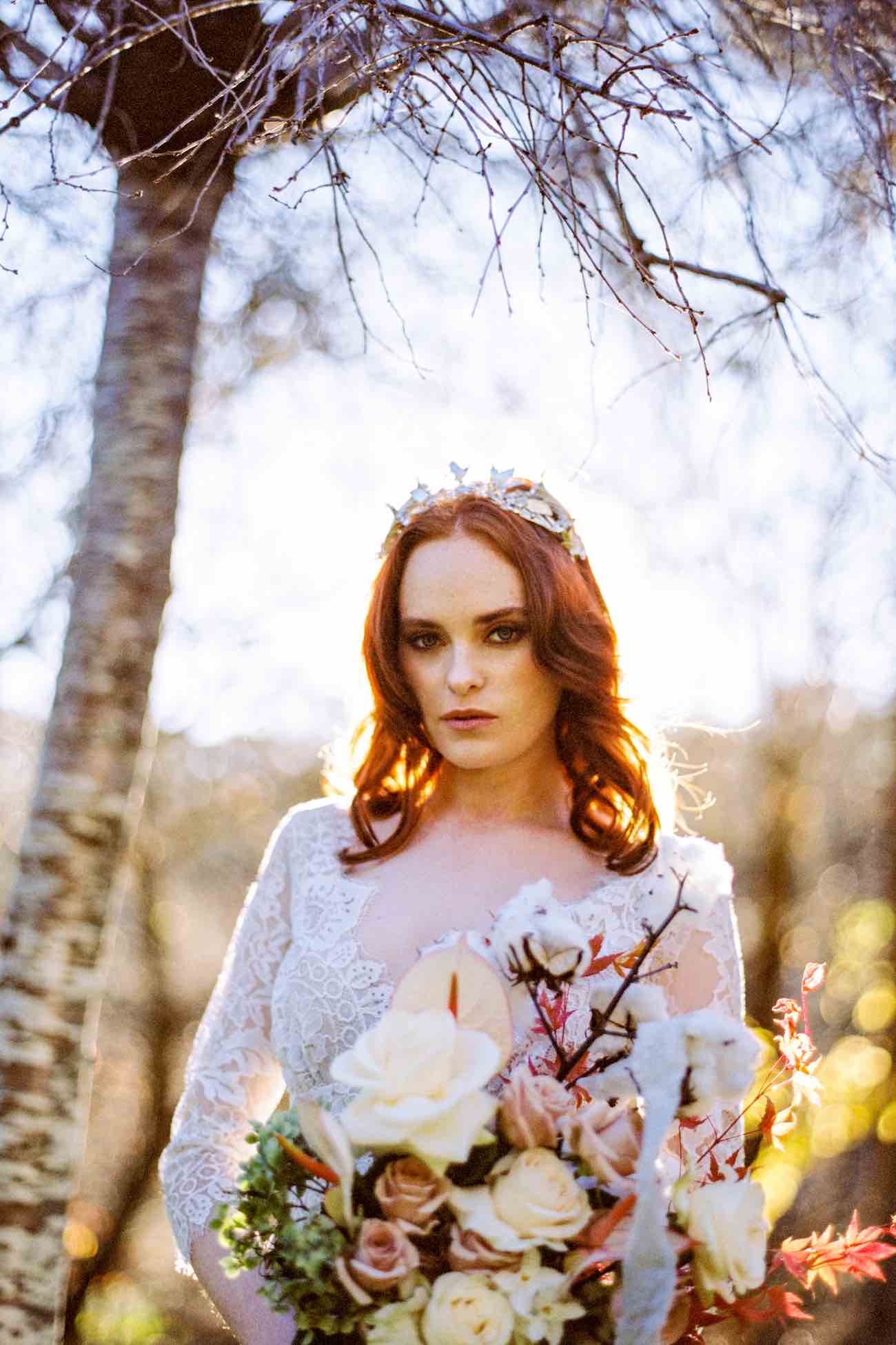 Delicately Autumn Bride Inspiration in the Everglades {Bride La Boheme}