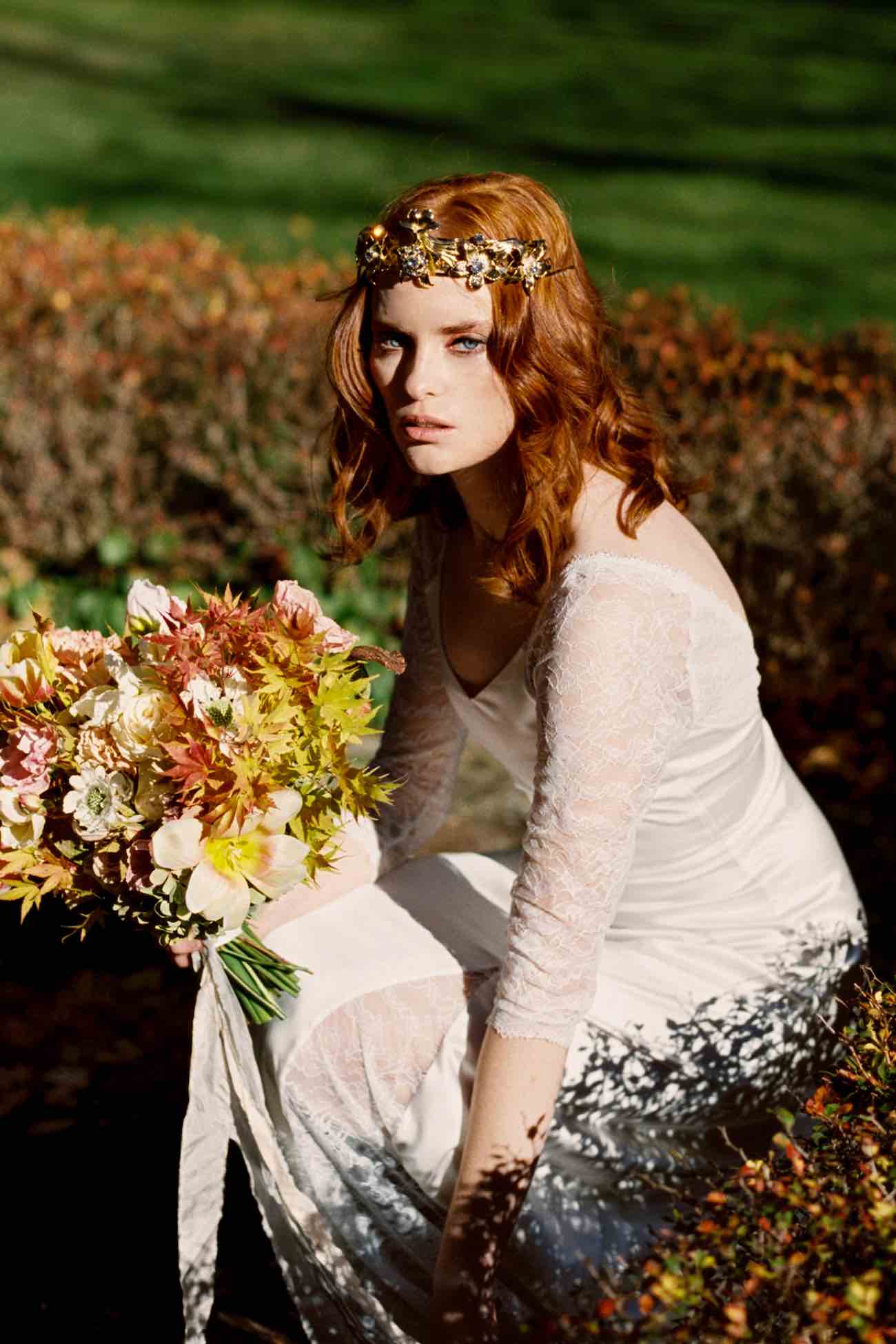 Delicately Autumn Bride Inspiration in the Everglades {Bride La Boheme}