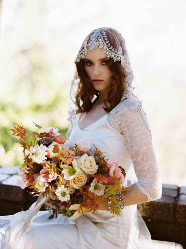 Delicately Autumn Bride Inspiration in the Everglades {Bride La Boheme}