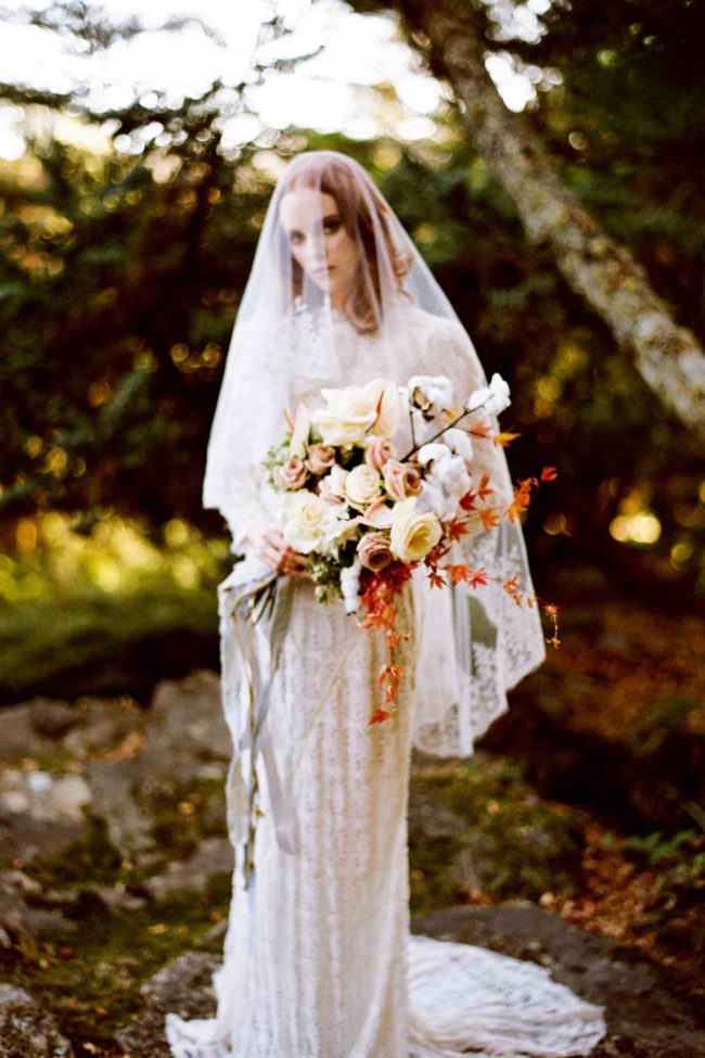 Delicately Autumn Bride Inspiration in the Everglades {Bride La Boheme}