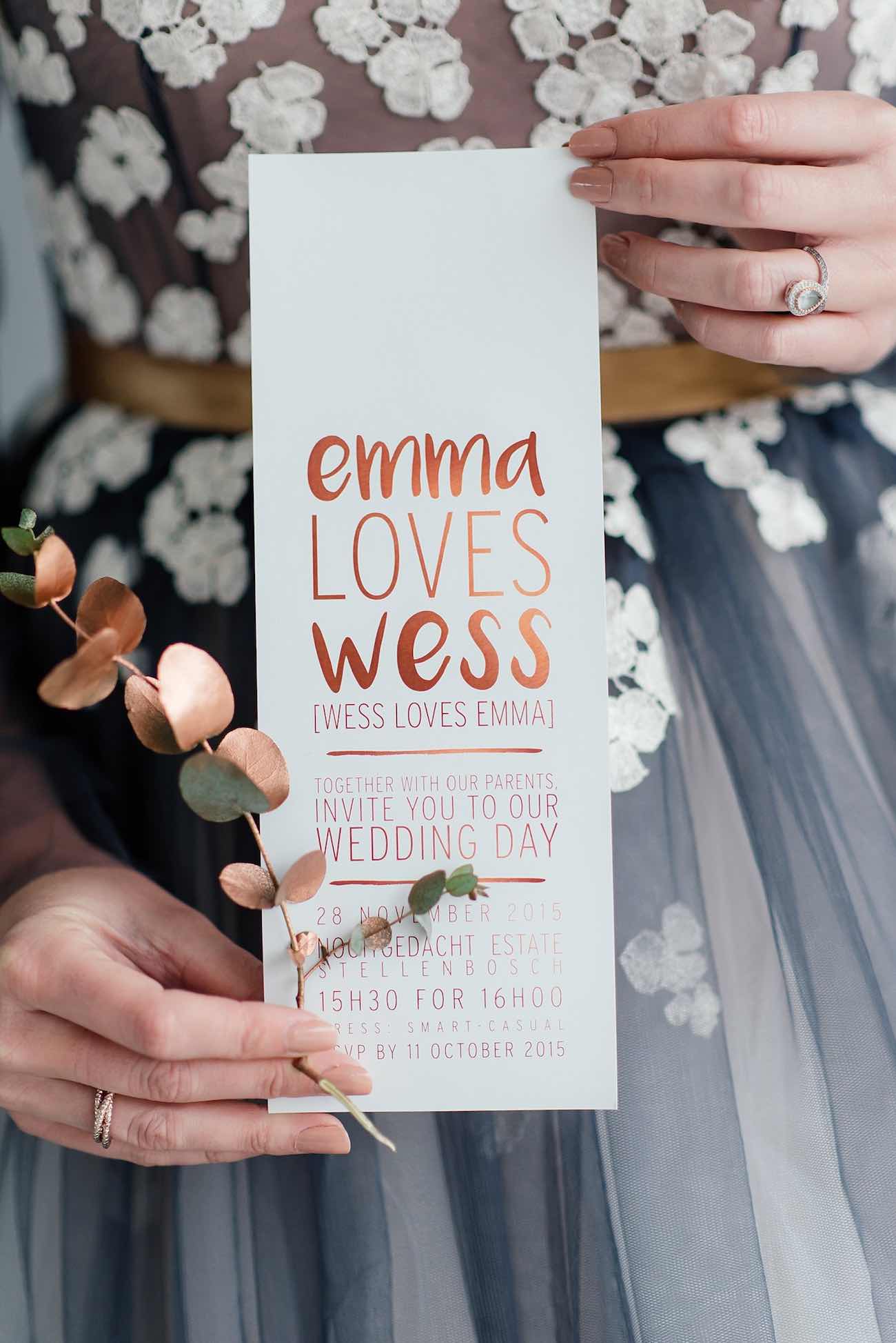 Breathtaking Copper Metallic & Blush Wedding Ideas