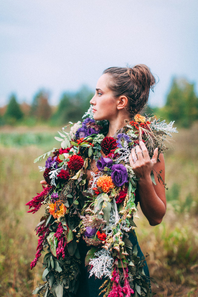 Fall Harvest Bohemian Engagement {Artemis Photography}