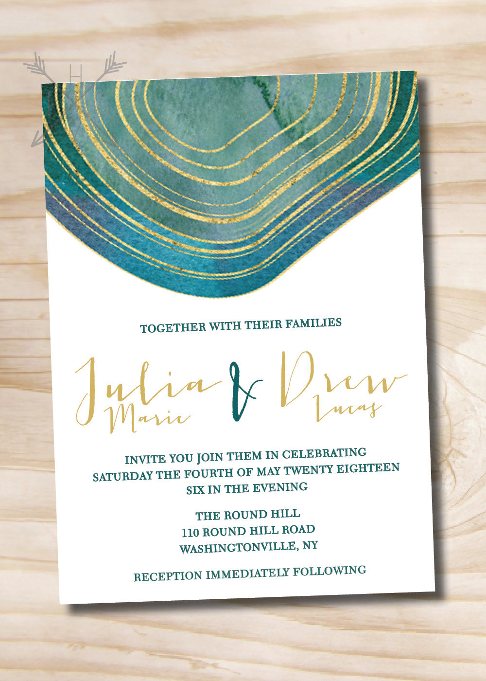 15 Geode Agate and Crystal Wedding Invitations to Rock Your World!