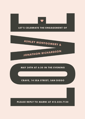 22 Engagement Party Invitations You'll Want to 'Say Yes' to!